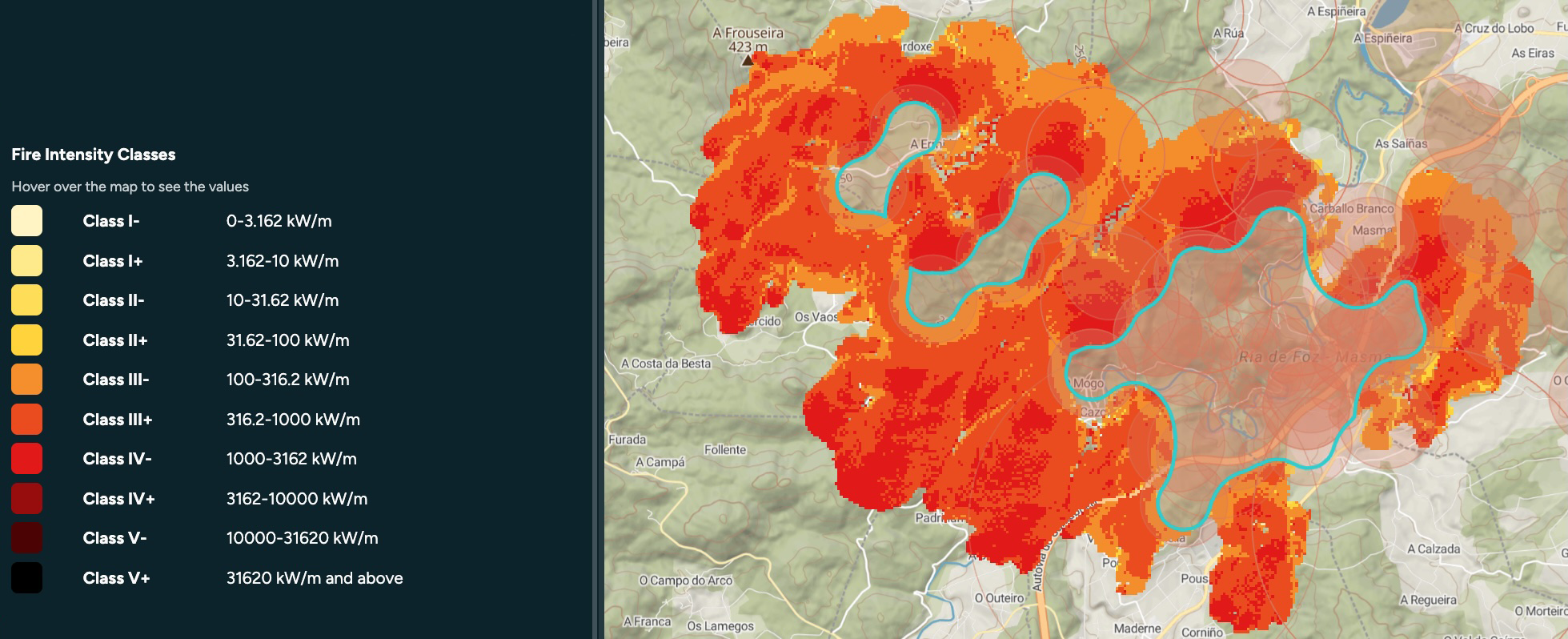 Fire Spread | OroraTech Docs