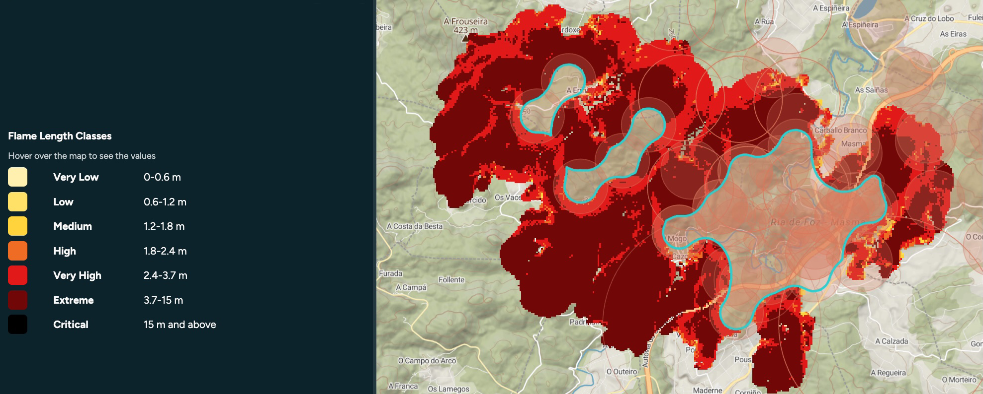 Fire Spread | OroraTech Docs